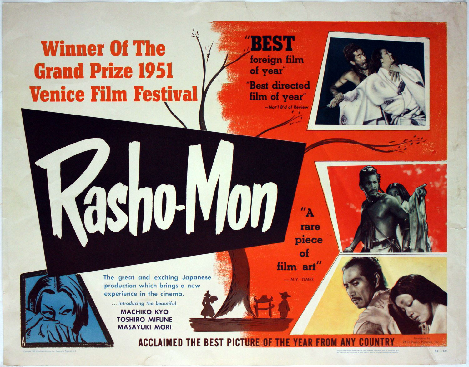 Rashomon (1950) – Akira Kurosawa & the language of Japanese Cinema.