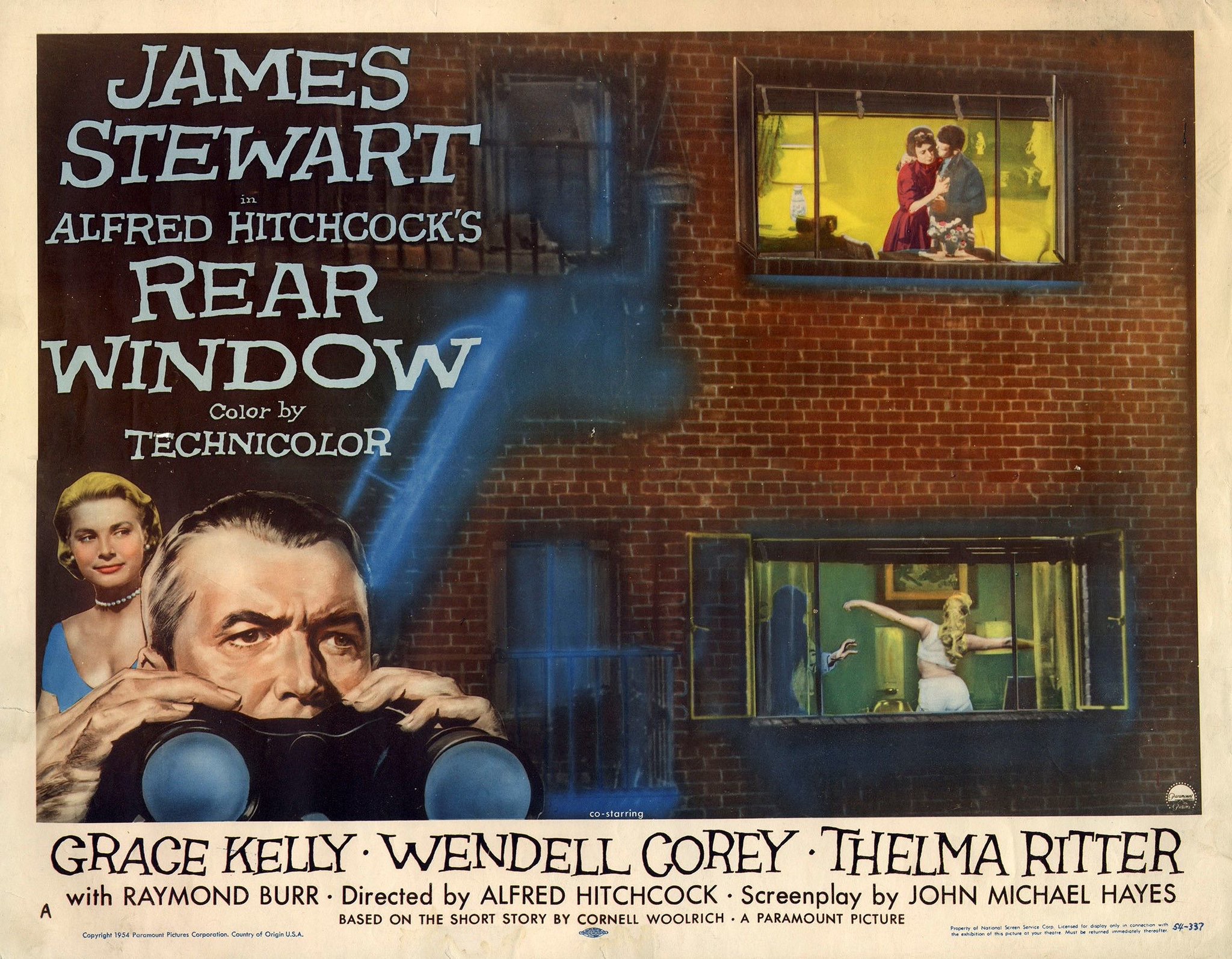 Alfred Hitchcock’s Rear Window (1954).